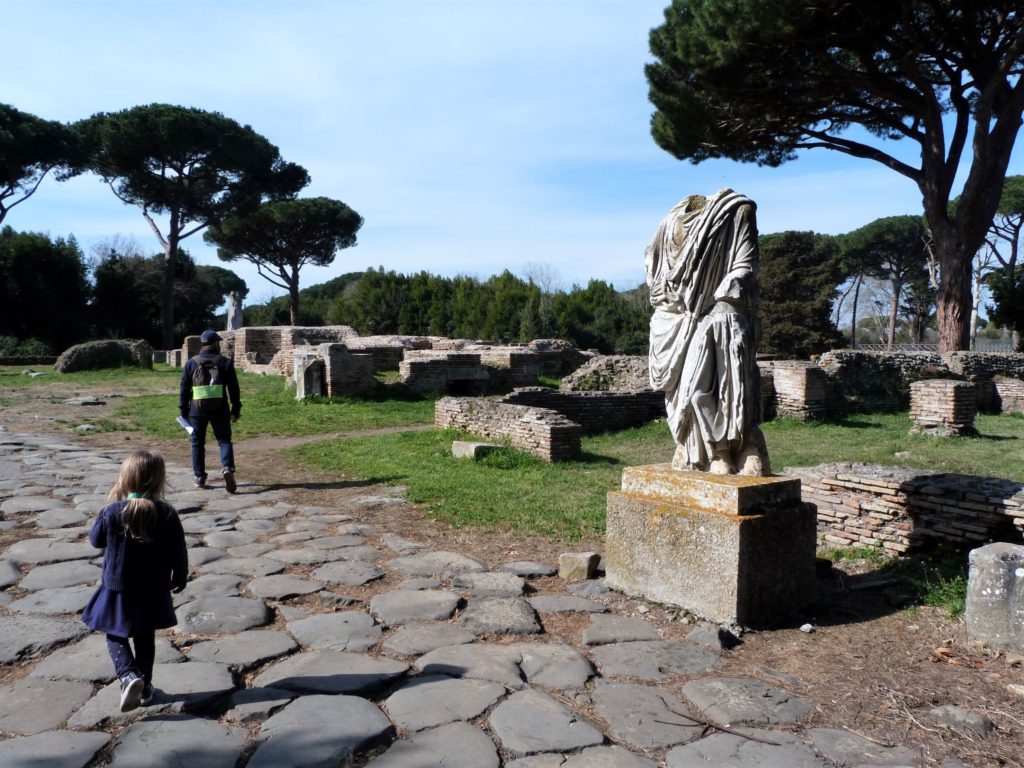 Visiting the ancient ruins of Ostia Antica - Piazzas & Playgrounds